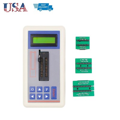 Integrated Circuit IC Chip Tester Optocoupler Auto identify Transistor ...