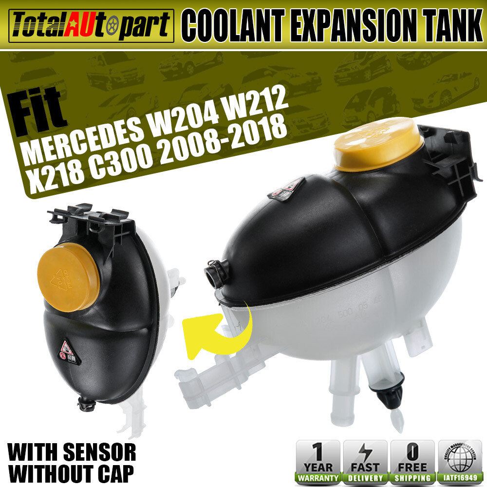 Coolant Expansion Tank for Mercedes W204 W212 X218 C CLS E GLK Class ...
