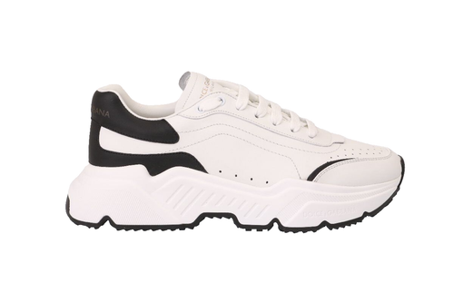 DOLCE&GABBANA Daymaster nappa calfskin CS1791 AX589 89697 WH/BK size41 ...