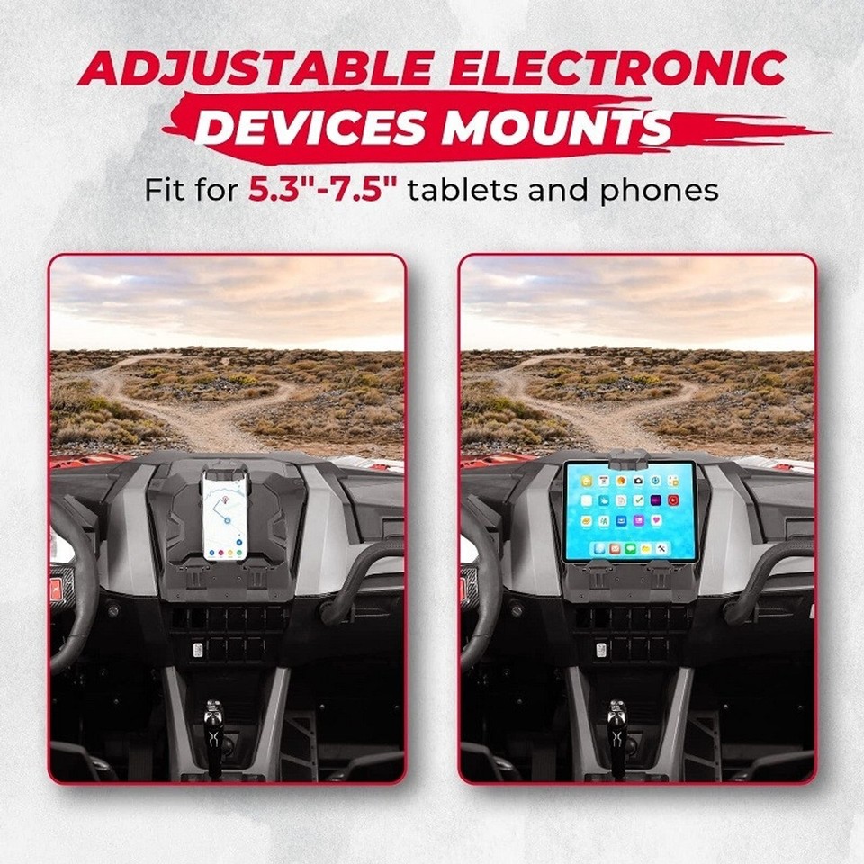 Polaris RZR PRO Electronic Device GPS Holder / Phone Mount Fit by ...
