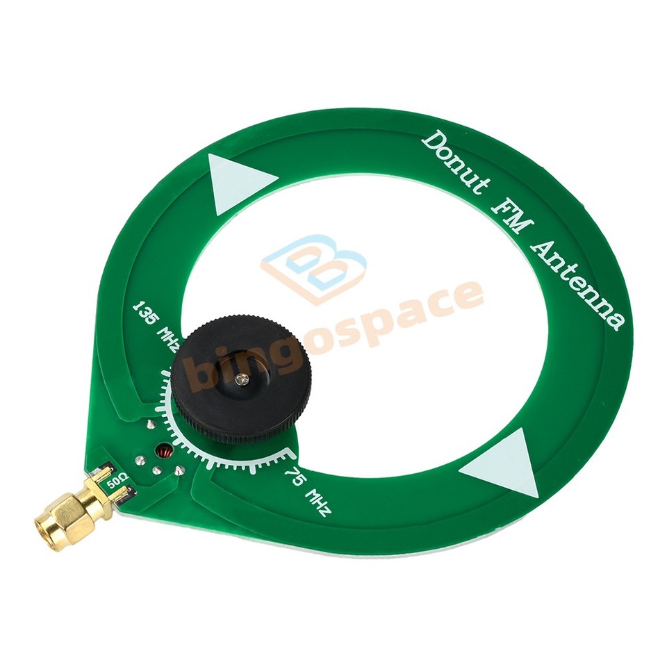 75Mhz-135Mhz Mini Loop Antenna Module FM Antenna SMA Male Interface FM ...