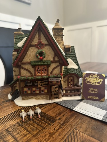 DEPT 56 Dickens Village Leacock Poulterer 58303 Cmas Carol Revisited ...