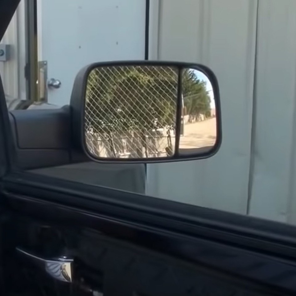 2pcs Left+Right Mirror Tow View Spotter lower For Glass Dodge Ram 1500 ...