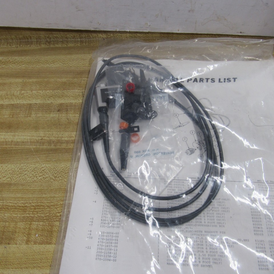 SCOPE PROBE P6053B Tektronix X10 BNC PROBE NEW UNUSED Sealed Bag | eBay