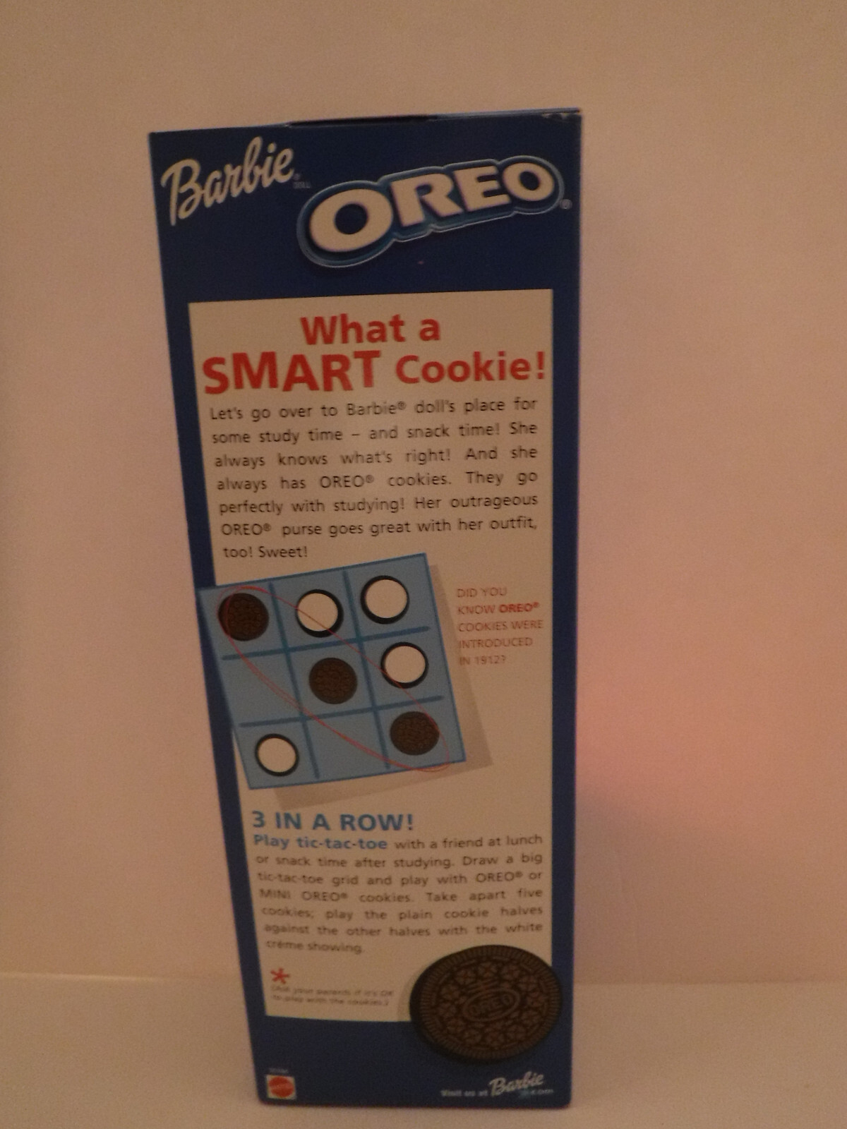 2001 Mattel Barbie Oreo School Time Fun Doll 55194 for sale online | eBay