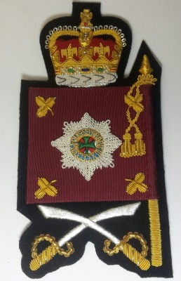 IRISH GUARDS COLOUR SERGEANT PATCH | eBay UK