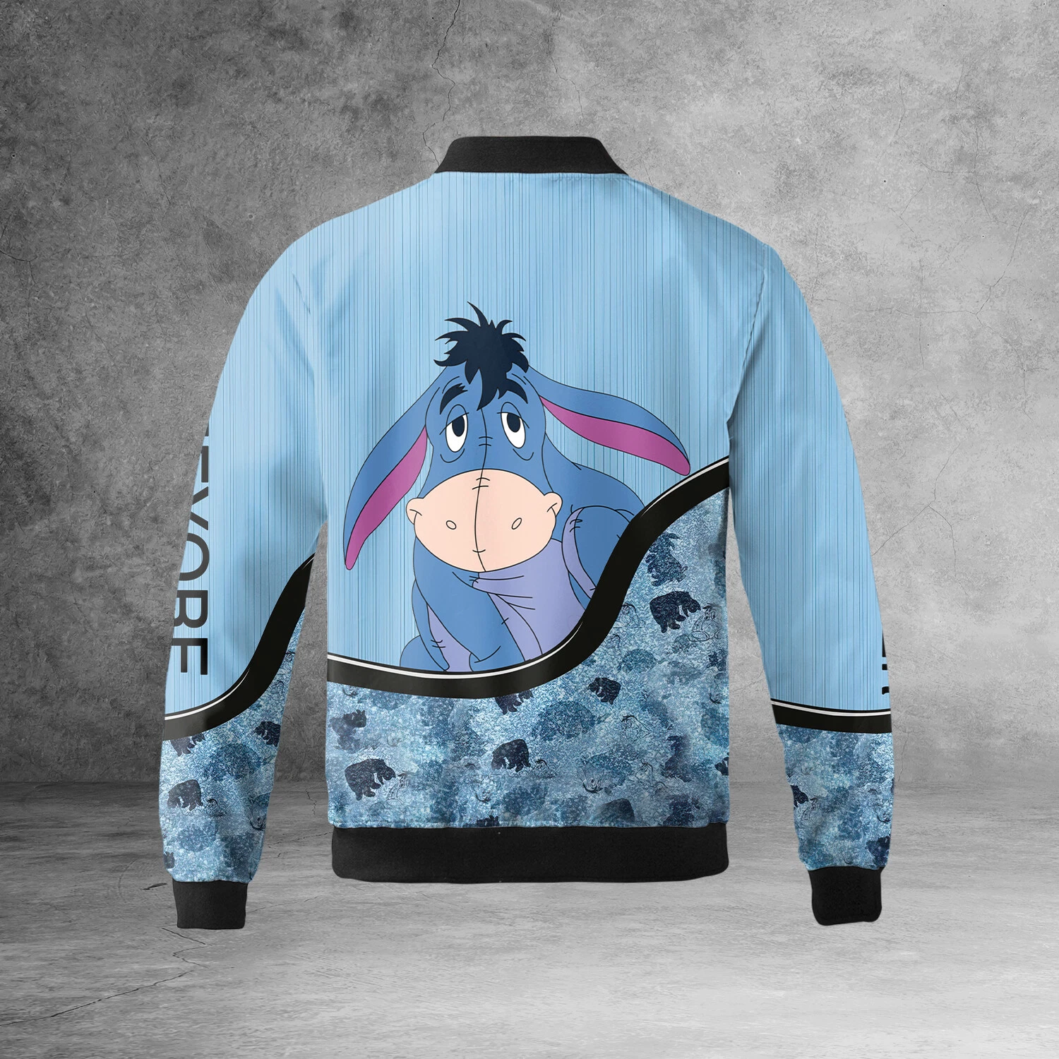 Personalized Never Too Old For Eeyore Donkey Winnie The Pooh Jacket ...