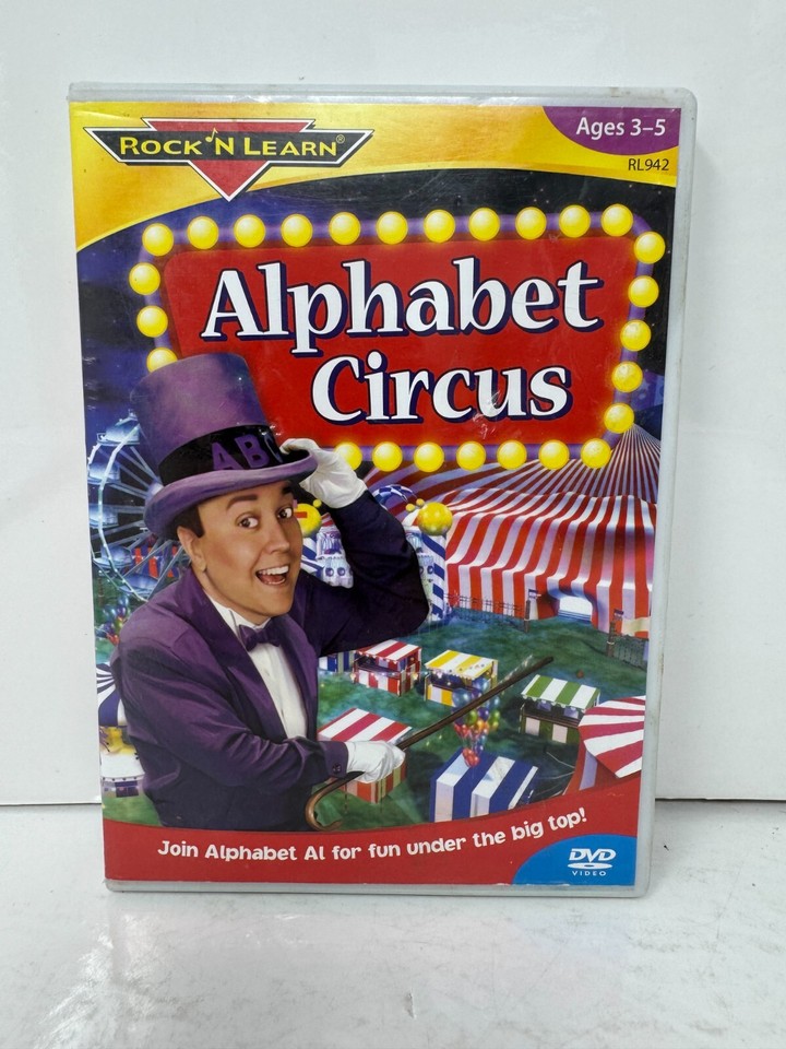 Rock n Learn: Alphabet Circus (DVD) Educational Good Condition!!! | eBay