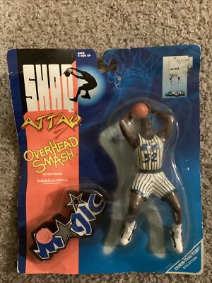 Shaq Attaq NBA Orlando Magic RC Overhead Smash Action Figure Kenner ...