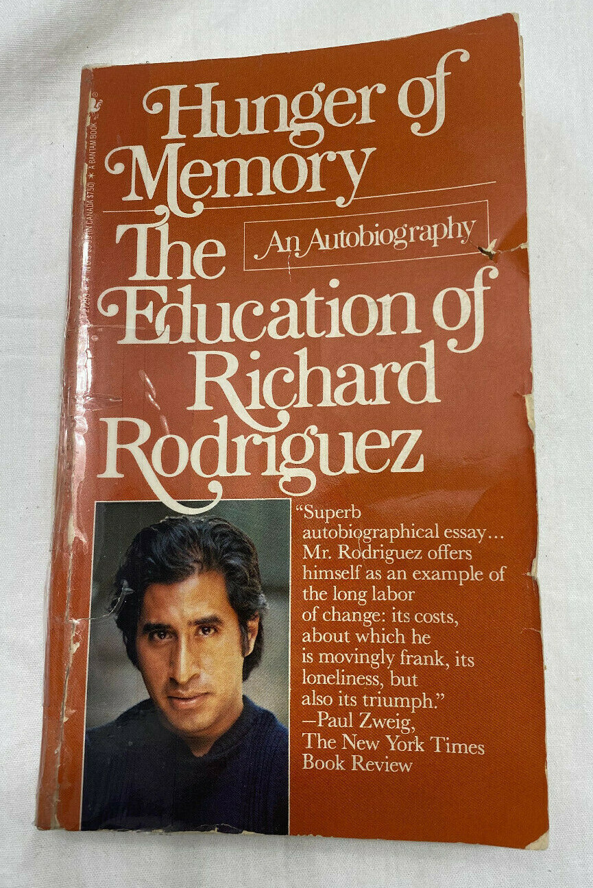 Hunger of Memory : An Autobiography by Richard Rodriguez (1983, Mass ...
