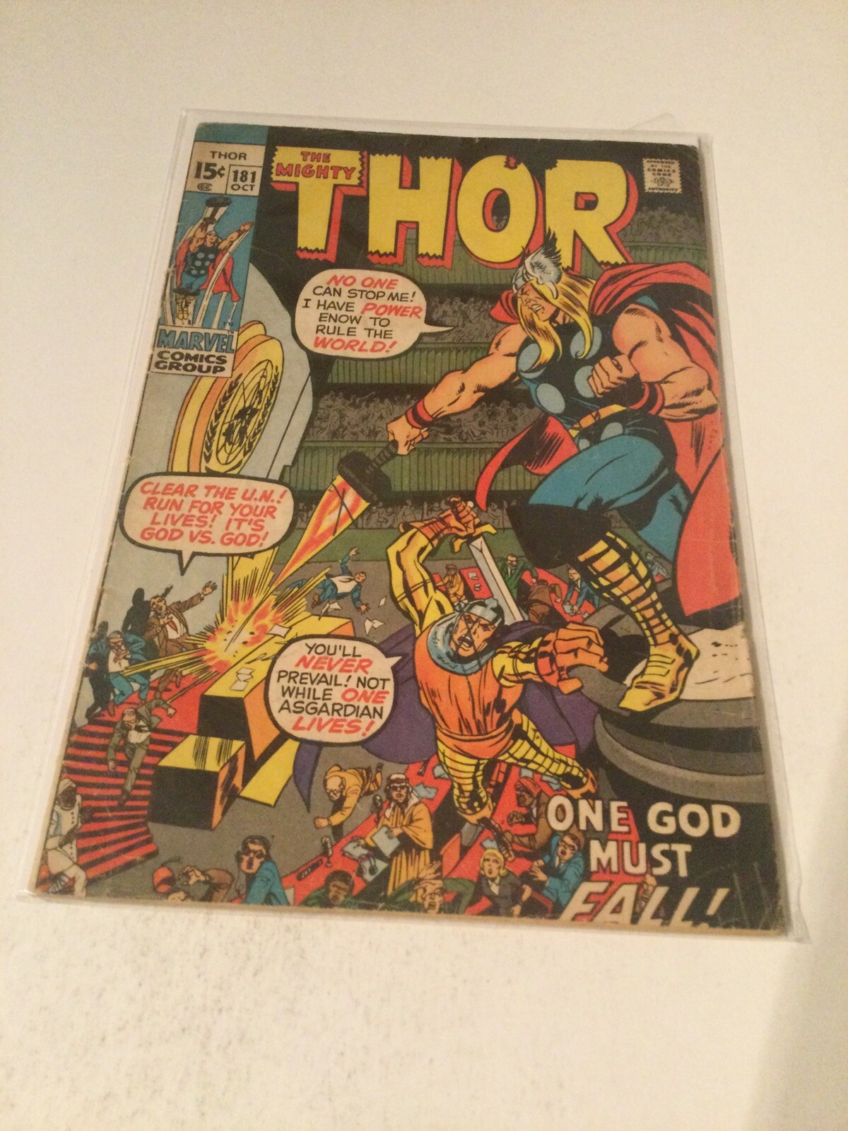 Thor 181 Vg- Very Good- 3.5 Marvel Comics | eBay