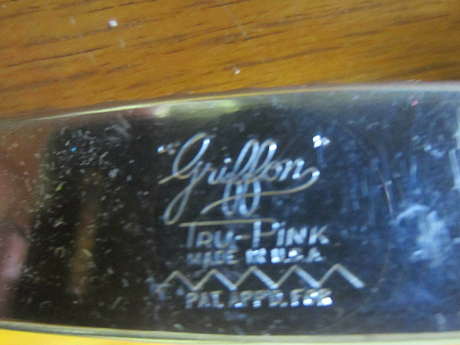 VINTAGE "GRIFFON" CUTLERY WORKS INC PINKING SHEARS ORIGINAL BOX 7 3/4 ...