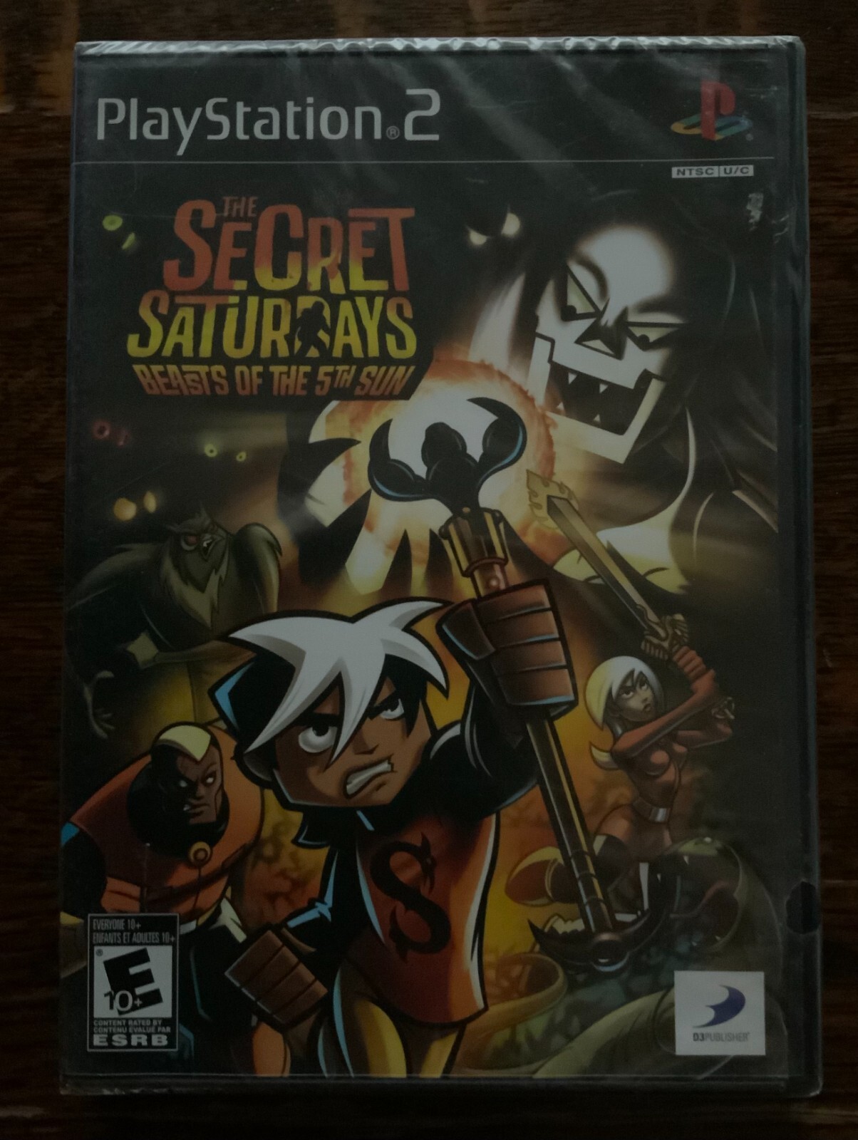The Secret Saturdays Beasts of the 5th Sun PS2 NEW Sealed Cartoon ...