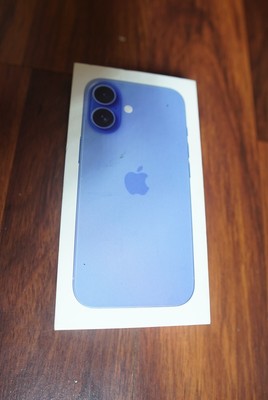 iPhone 16 Empty Box NO PHONE Package MYAT3LL/A iPhone 16, Ultramarine ...