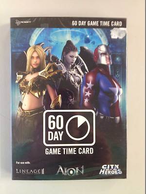 60 Day Game Time Card - VERSION FRANCAISE neuf blister | eBay