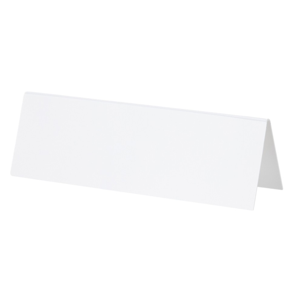 60pcs Folding Name Cards Tented Name Cards Seating Tent Cards Blank ...