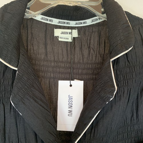 New Jason Wu Smocked Top Shorts Set Sleepwear Coquette Pajamas Large ...