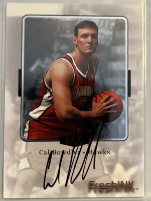 Cal Bowdler 2000 Fleer Fresh Ink “On Card” Autograph Atlanta Hawks | eBay