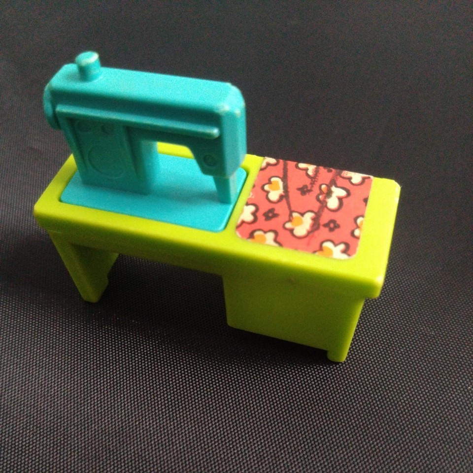 Vintage FisherPrice Little People sewing machine table | eBay