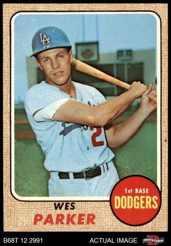 1968 Topps #533 Wes Parker Dodgers 8 - NM/MT | eBay