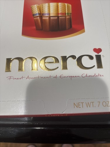 Merci Finest Assortment of European Chocolates - 7 oz Free Shipping New ...