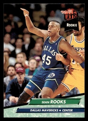 Ultra Sean Rooks 1992 #249 Dallas Mavericks | eBay