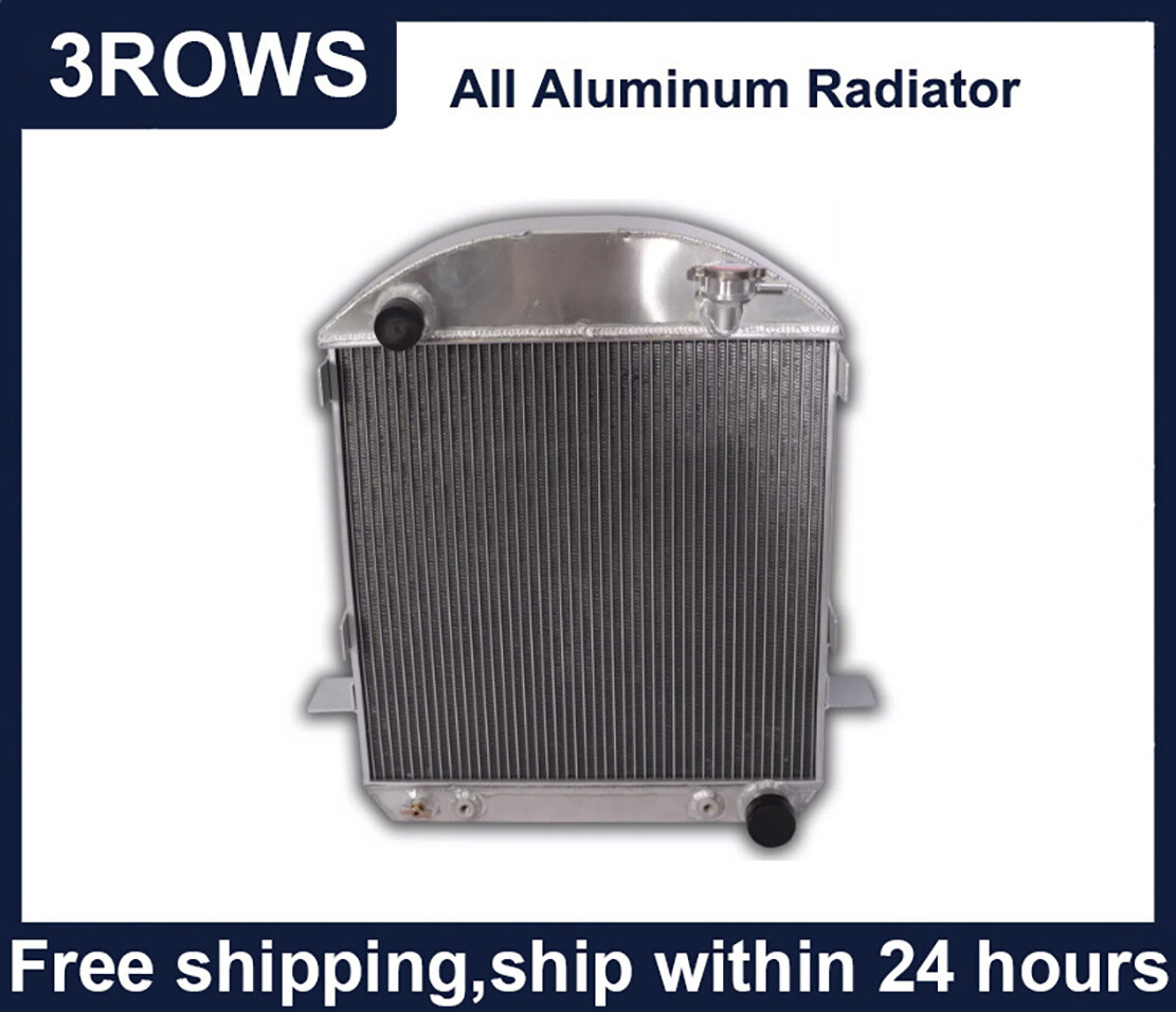 3ROW Fit 1924 -1927 1925 1926 Ford Model T Bucket Chevy Engine Aluminum ...