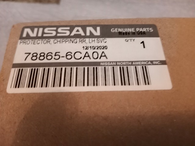 Genuine Nissan Stone Deflector 78865-6ca0a for sale online | eBay