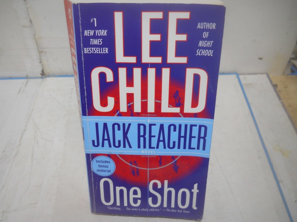 Lot of 6 Lee Child Novels ~ VG PBS ( Tall Format) no duds~ Ships Boxed ...
