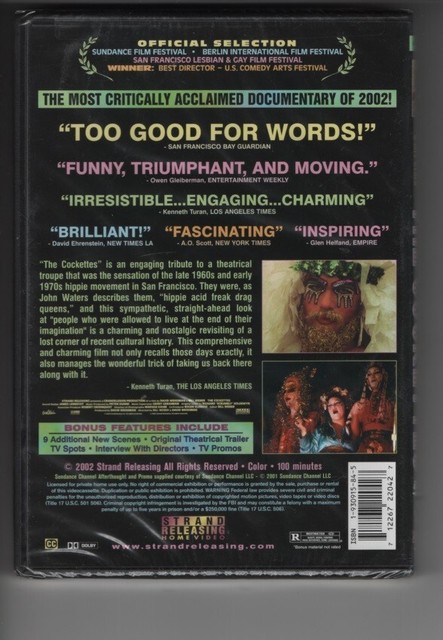 The Cockettes (DVD, 2003) for sale online | eBay