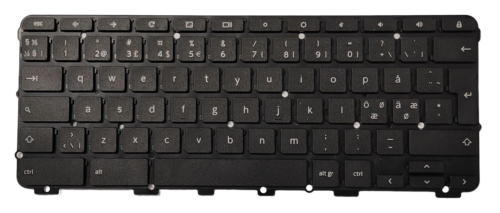 NORDIC KEYBOARD LENOVO YOGA N24 Chromebook 100e 500e N3350 | eBay