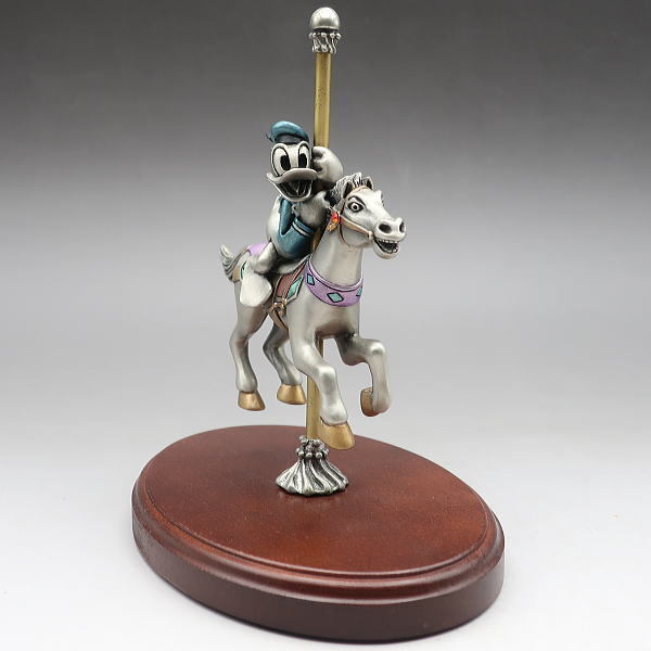 Disney Donald Carousel Pewter Figure Donald Carousel Ride Limited to ...