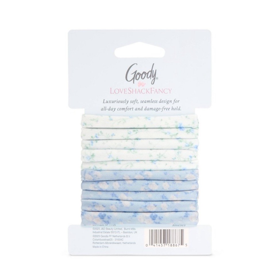 LoveShackFancy X Goody 💙 Love Shack Fancy Elastics Set Everblooming ...