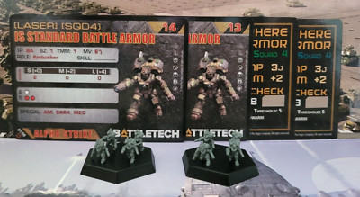 Battletech 2x Battle Armor Standard Inner Sphere Catalyst Game Labs | eBay