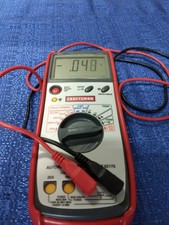 Craftsman Autoranging Multimeter 82175 - Lightly N103 for sale online ...