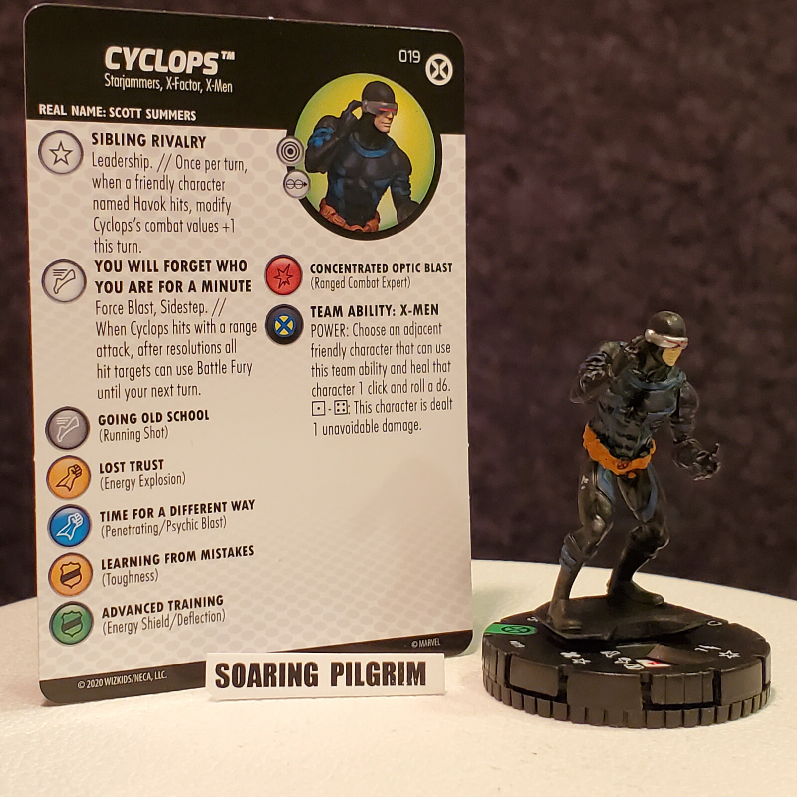 CYCLOPS - 019 Uncommon - X-Men House of X Heroclix Set #19 | eBay