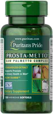Puritan's Pride Prostene Saw Palmetto Complex For Men - Softgels | eBay