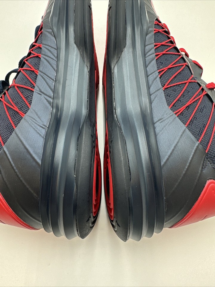 Nike Hyperdunk 2012 Obsidian University Red Size 12 Brand New 524934 ...
