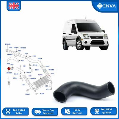 EGR Turbo Intercooler Hose Pipe for Ford Transit Connect MK1 TDCI ...