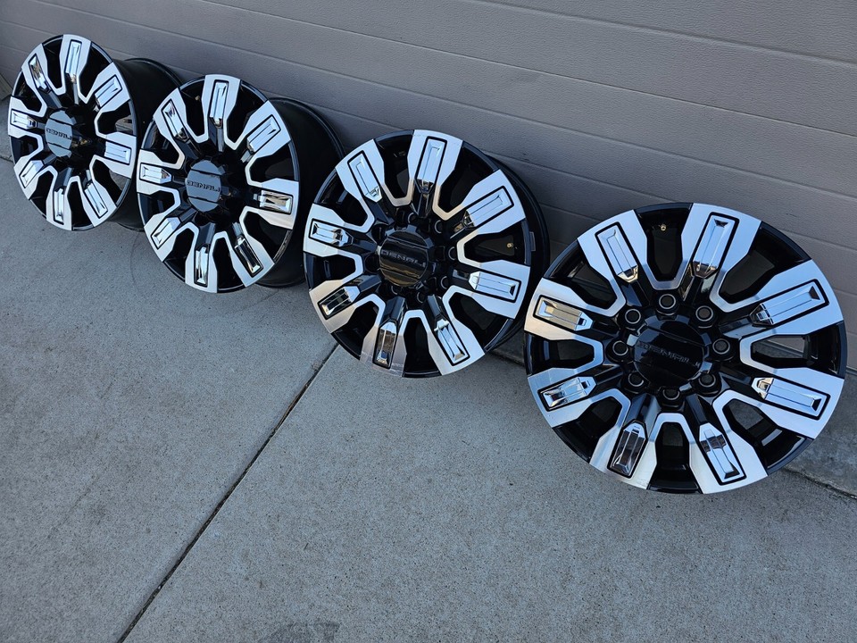 20" GMC SIERRA 2500 HD ULTIMATE DENALI OEM FACTORY STOCK WHEELS RIMS ...