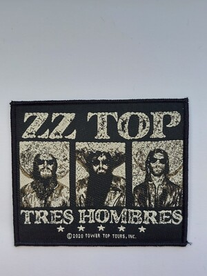 Official ZZ Top Tres Hombres Sew On Woven Patch NEW M130 | eBay UK