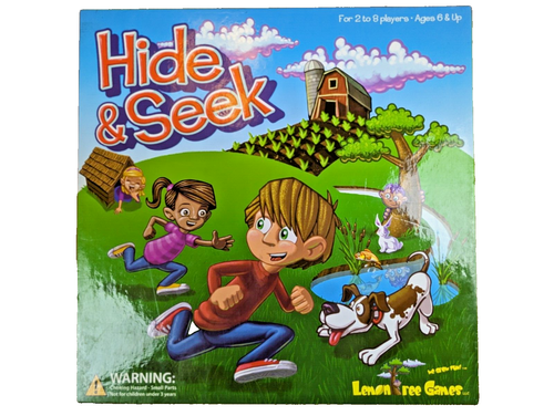 Hide & Seek Board Game - Lemontree Games - Ultra Rare - 100% Complete ...
