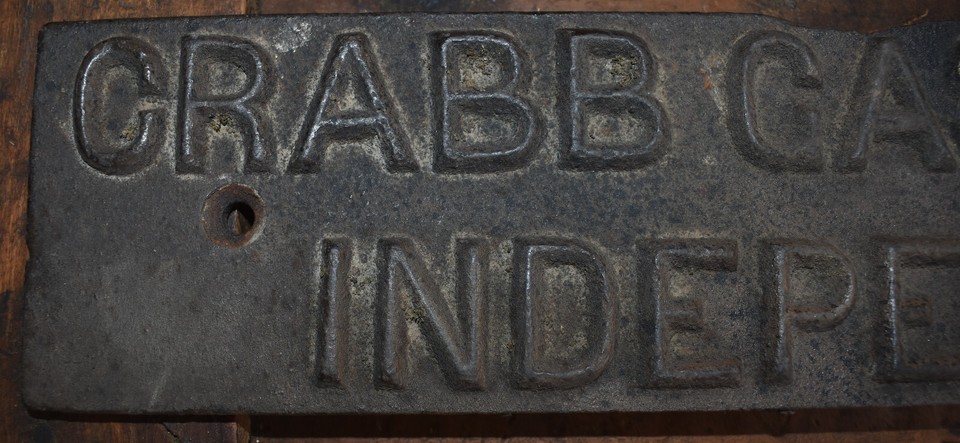 RARE Vintage Crabb Gas Engine Independence IA Hit & Miss Engine ...