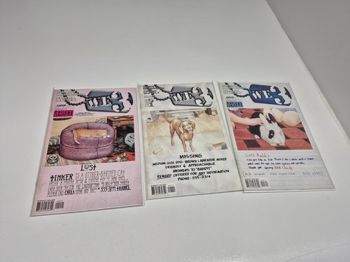 WE3 1 - 3 Complete Series Grant Morrison Frank Quitely Vertigo Comics ...