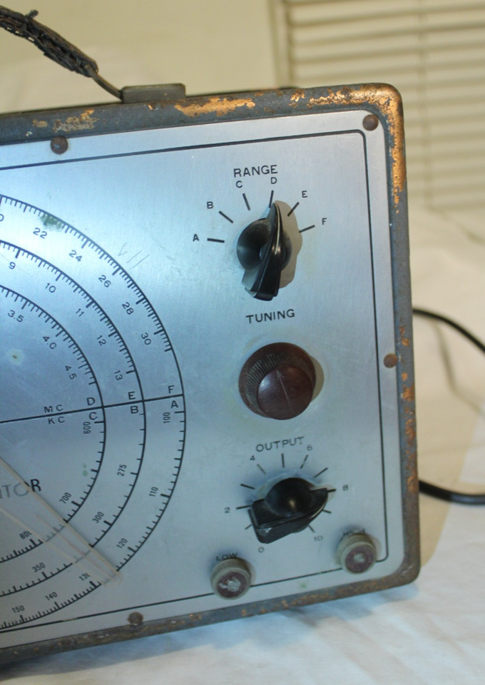 Vintage Rare RCA Test Oscillator Equipment Type 167 -- Lights up | eBay