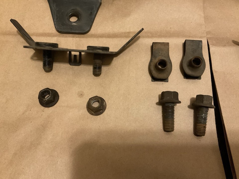 Jeep Liberty KJ Tow Hooks with Mounting hardware OEM 02 03 04 05 06 07 ...