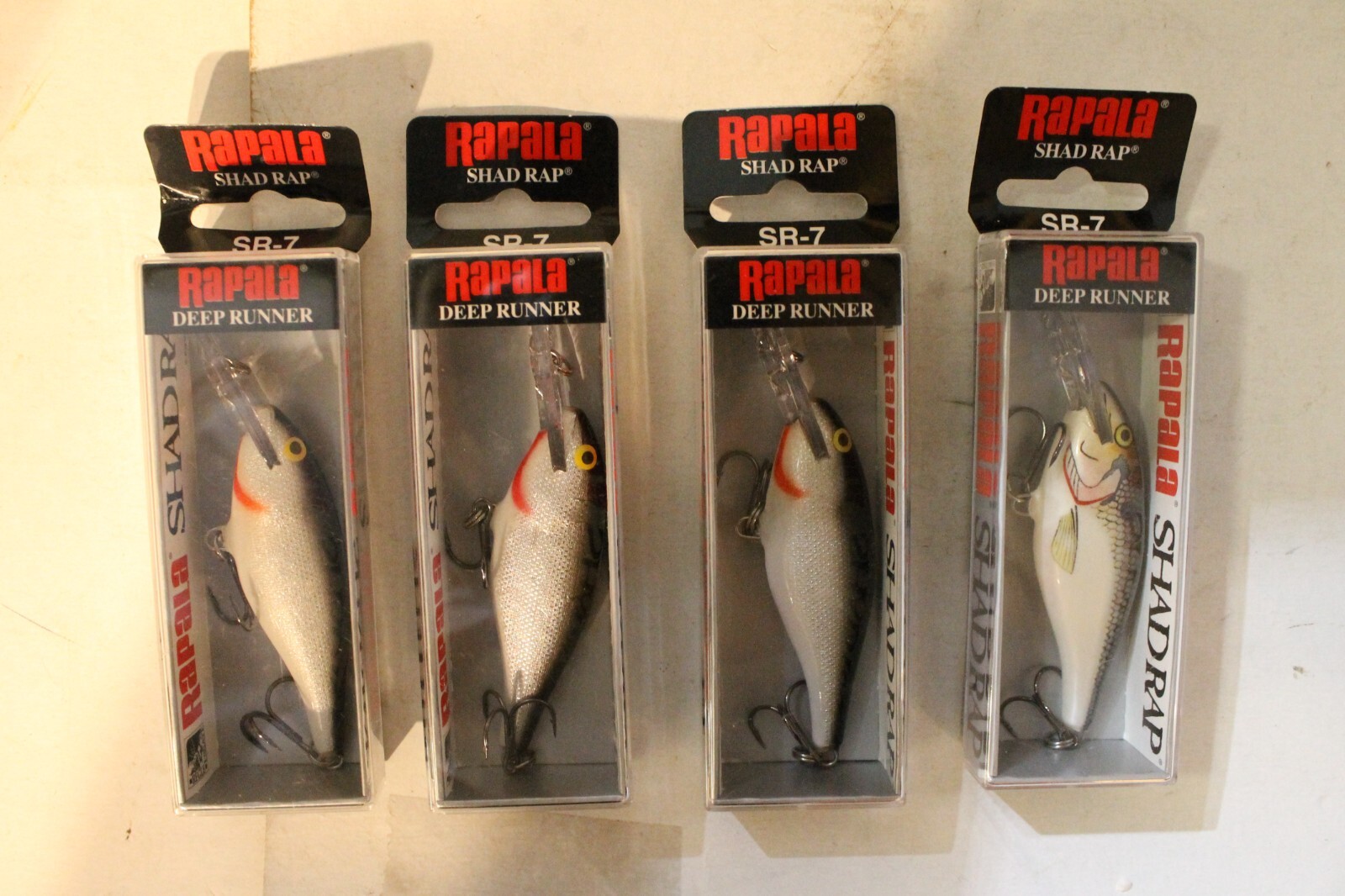 Lot of 16 NIB Rapala Shad Rap, Jointed, Minnow Fishing Lure Bundle | eBay