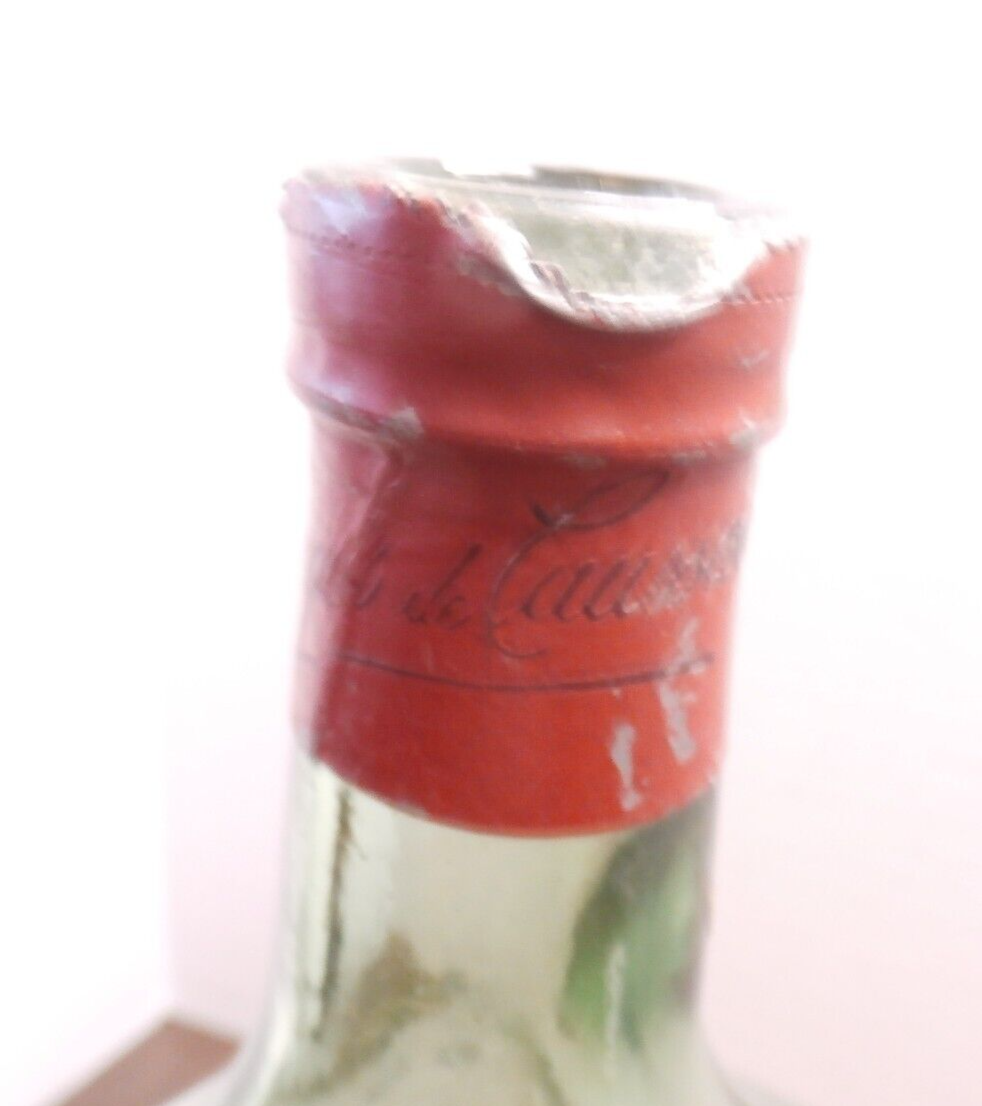 Vintage Armagnac Marquis de Caussade Green Bottle France Brandy of ...