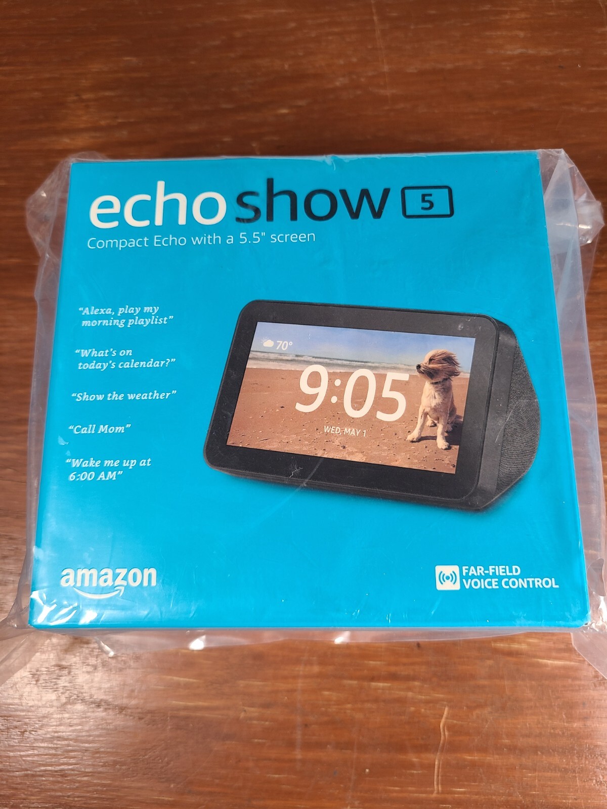 Amazon Echo Show 5 1st Gen Smart Display With Alexa H23K37 - Sandstone ...