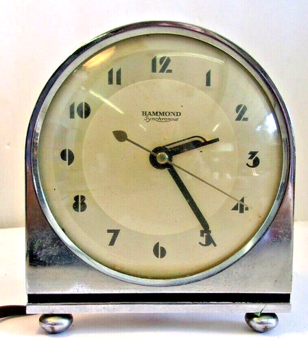 Antique HAMMOND Synchronous Clock dated 1910 in working condition! | eBay